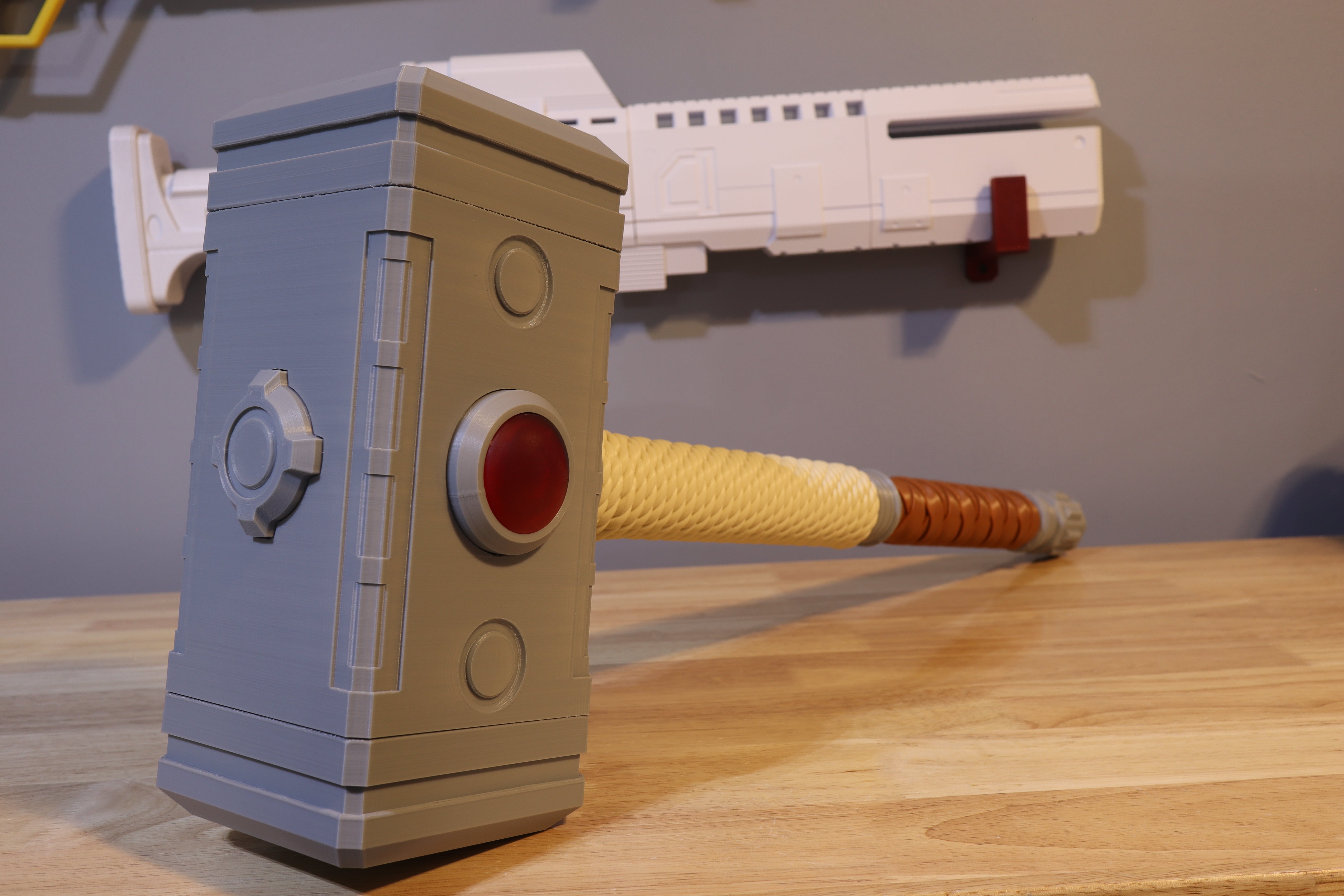 Custom Artificer Hammer Mace STL (3D Print File)